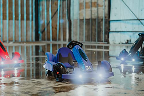 Hover-1 Formula Go Kart, 15MPH Top Speed, 15 Mile Range, 700W Brushless Motor, LED Display, 10" Pneumatic Tires Electric Go Kart, Certified & Tested - Safe for Kids, Teens, & Adults