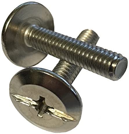 50 Hurricane Stainless Steel Sidewalk Bolts 1/4-20 X 3/4 inch Long