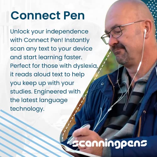 C Pen Text to Speech Connect Pen - OCR Scanning Device for Reading, Literacy & Learning | Assistive Tool for Dyslexia & Learning Differences | Meetings, Study | Windows & Mac