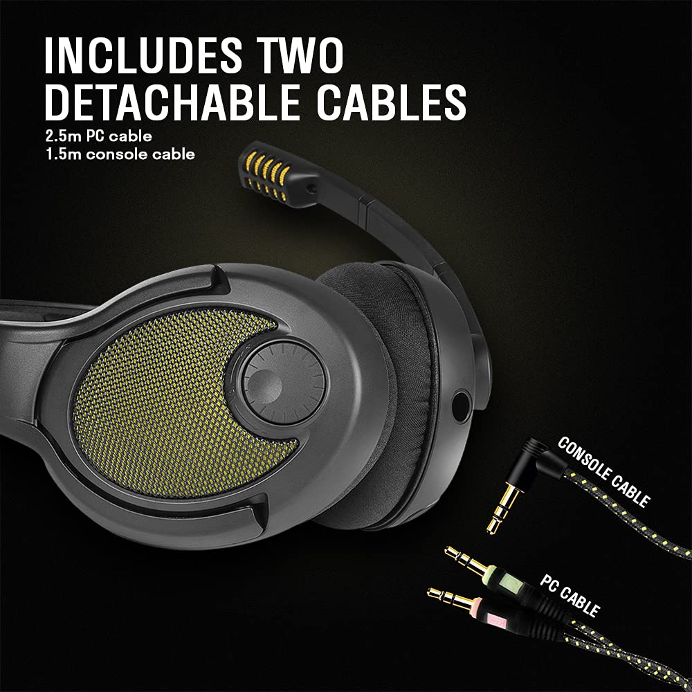 DROP + Sennheiser PC38X Gaming Headset — Noise-Cancelling Microphone with Over-Ear Open-Back Design, Velour Earpads, Compatible with PC, Gaming Consoles, and Mobile Devices, Black (Renewed)