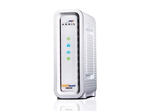 ARRlS SB8200 Surfboard Cable Modem Docsis 3.1 Gigabit Cable Modem Works with COX, Xfinity, Spectrum and Many Other (Renewed)