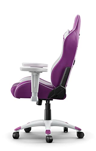 AKRacing California Gaming Chair XS Extra Small, Swivel, Rocker and Seat Height Adjustment Mechanisms with 5/10, Purple