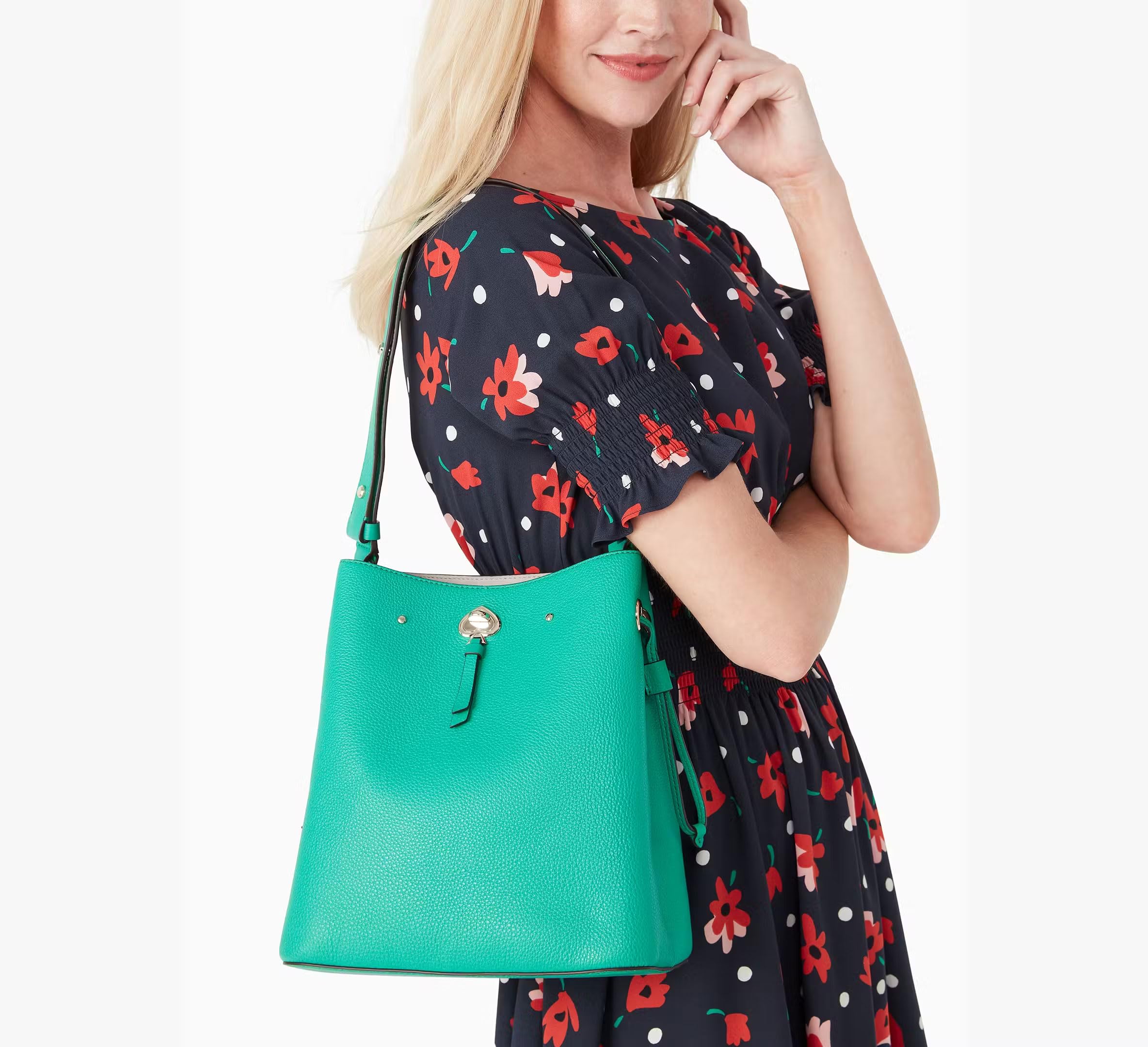 Kate Spade New York Marti Large Bucket Bag Leather Women's Handbag