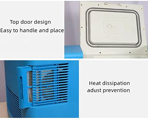 HNRUIDACN 20L Lab Refrigerators Portable Ultra Low Temperature Freezer for Laboratory for Samples Storage Mobile Car Mounted Ultra Low Temperature Freezer