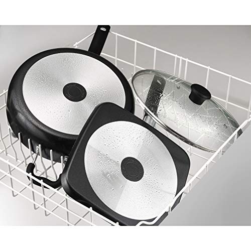 T-fal G9019064 Specialty Ceramic Dishwasher Oven Safe Jumbo Cooker, 5 quart, Black