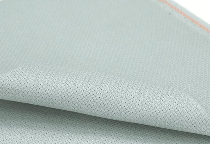 Precut Zweigart Stern-Aida 14 Count Steel-Gray 3706/713. Needlework Canvas, Cross Stitch Fabric, Embroidery Canvas 100% Cotton