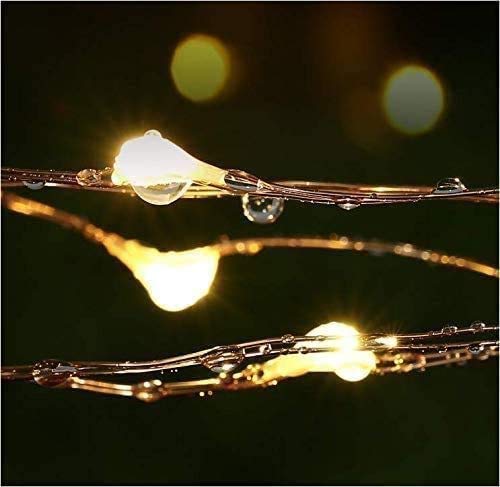 E-Universal Solar String Garden Lights, 300 LED 8 Modes Solar Lights, Fairy String Lights, Auto on/Off, IP44 Waterproof Lights for Patio, Garden, Home, Party, Tree, Wedding, Decoration Lighting