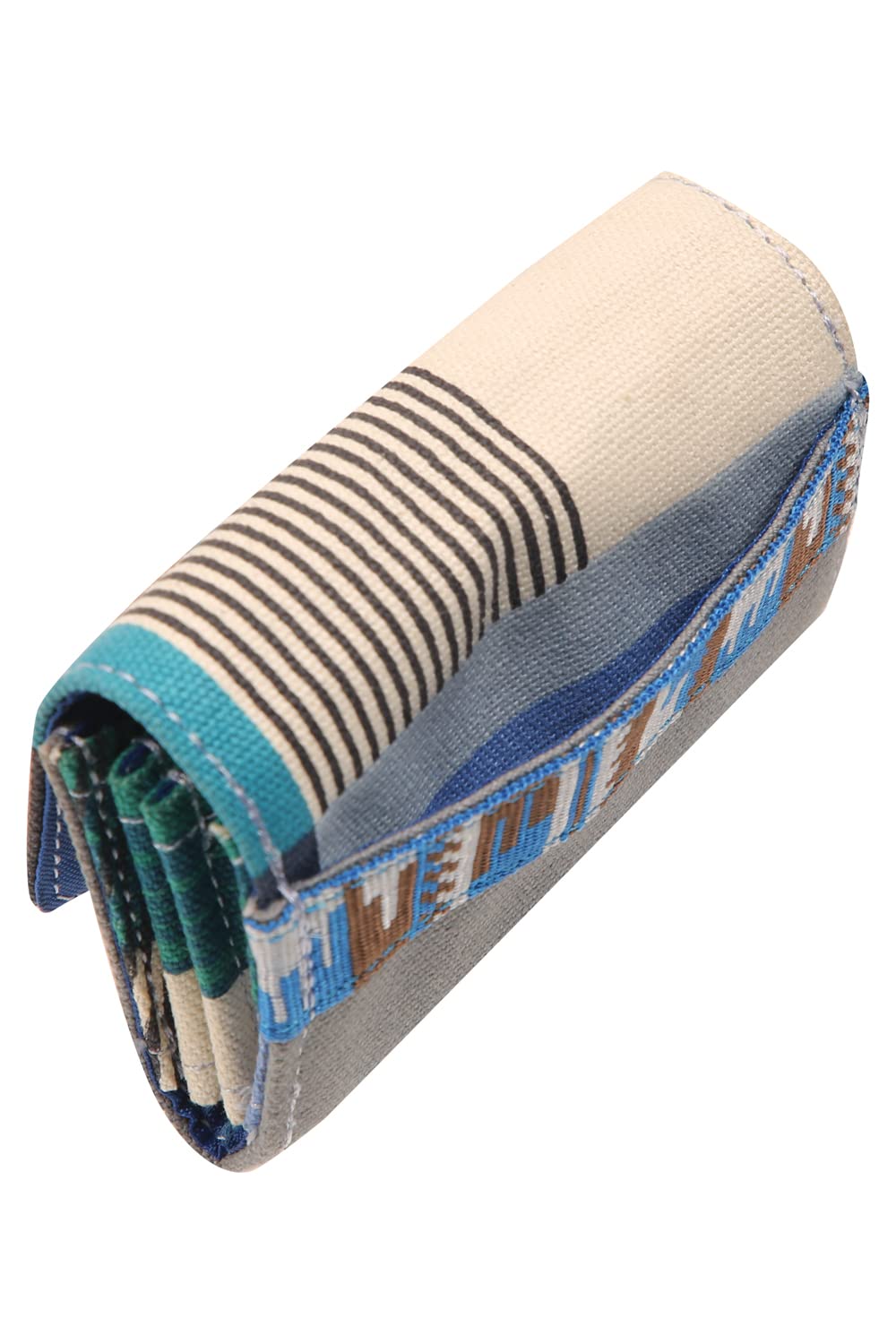 KAVU Mondo Spender Trifold Wallet Clutch Travel Organizer, Mushroom Hunt
