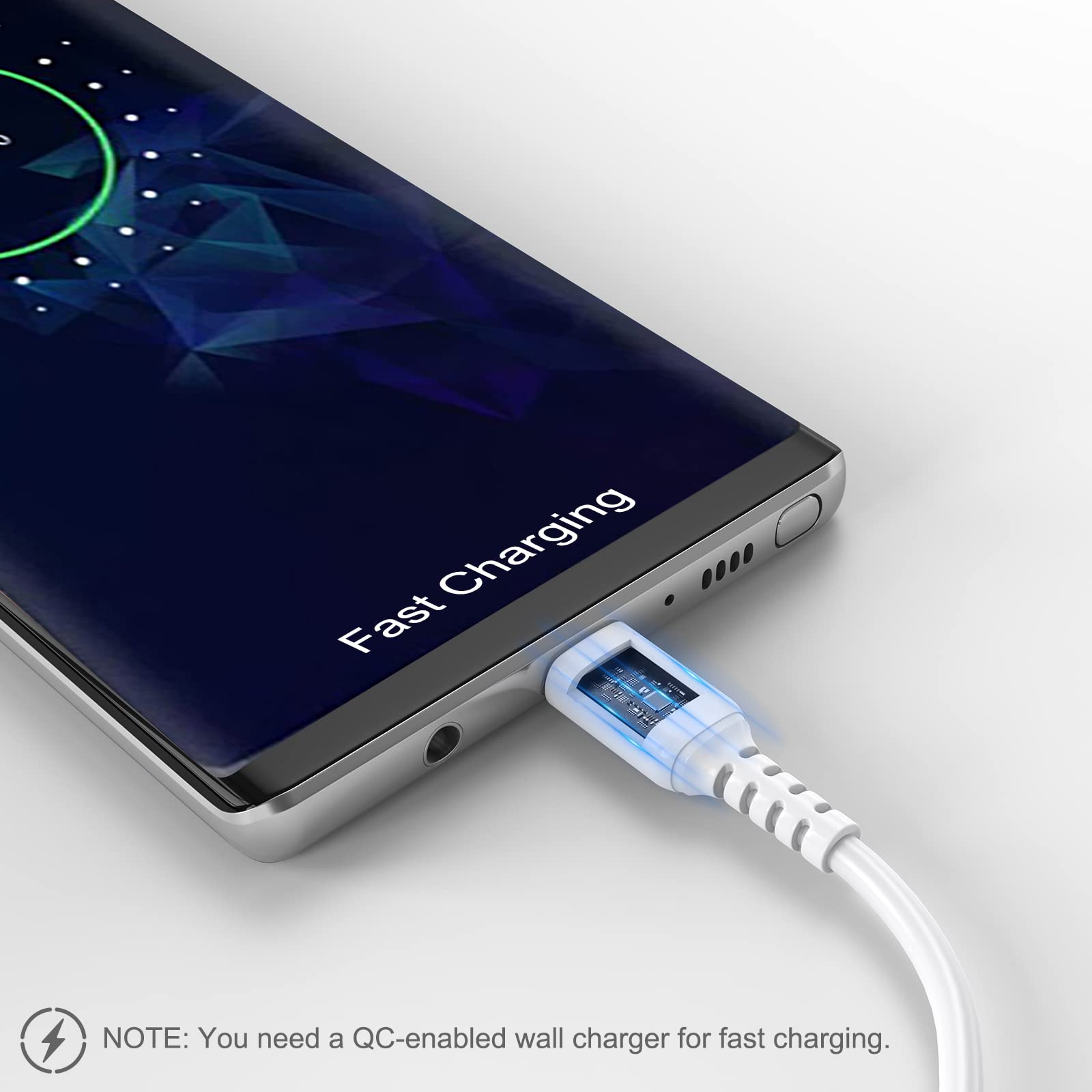 Acecene 1ft USB C Charging Cable Short