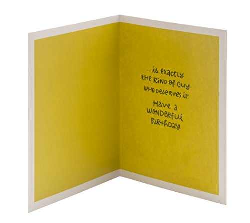 Hallmark Birthday Card for Him (Extra Attention), Color Band Cake (0499RZB1194)
