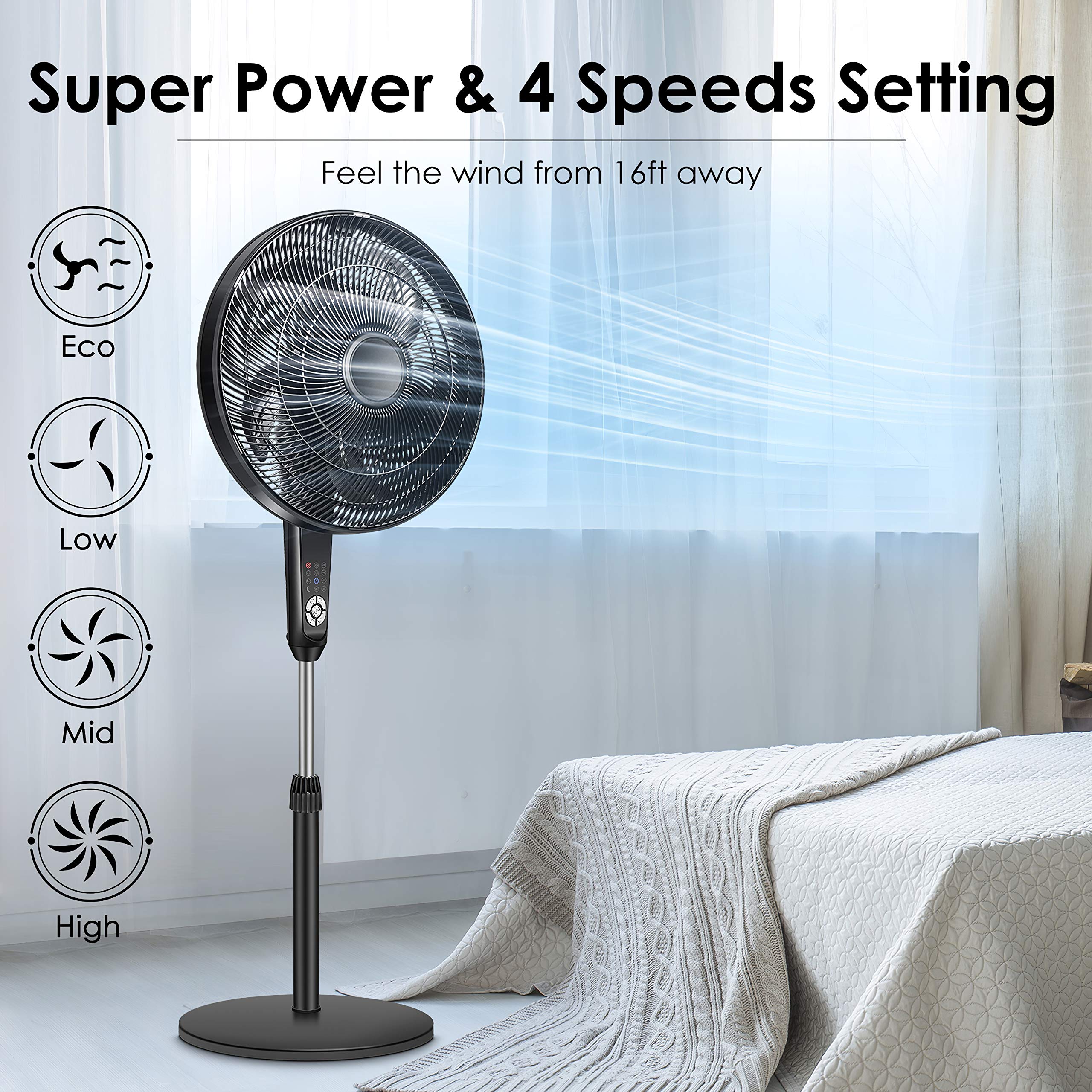 Garifon 16lbs Bean Bag Filler, Bean Bag Filling Bean Bag, Pedestal Fan