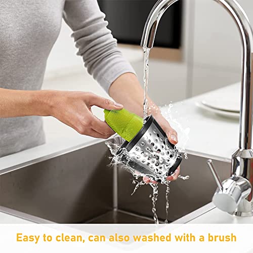 Homdox Electric Cheese Grater 5 in 1 Professional Electric Shredder Vegetable silcer 150W One-Touch Control Salad Maker for Cheese, Chocolate, Fruits, Vegetables
