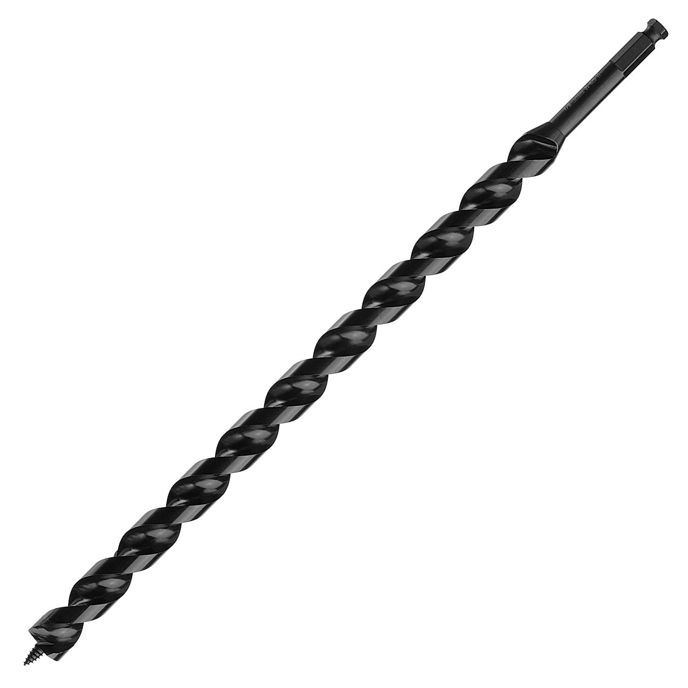 IDEAL Electrical 35-825 Nailbiter™ 18 in. Ship Auger – 7/8 in. Drill Bit w/ Dual-Helix Head, 60 deg. Angled Design