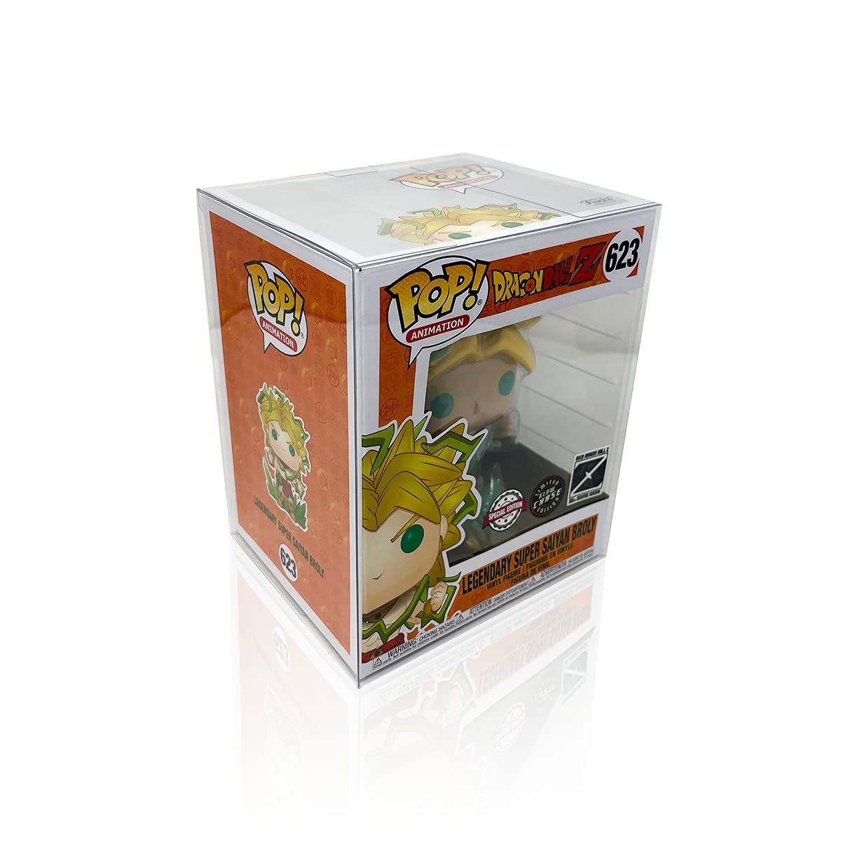 EcoTEK Protectors Pop Protector Compatible with Funko POP! - 6" Inch Figures Strong Acrylic Protector Scratch Resistant Crystal Clear Funko Pop Protector Case, Acid Free