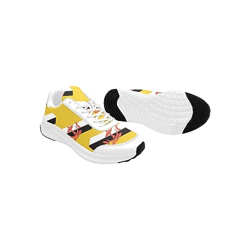 AFFAMA Brunei Darussalam Flag Mens Running Shoes Lightweight Fashion Sneaker White