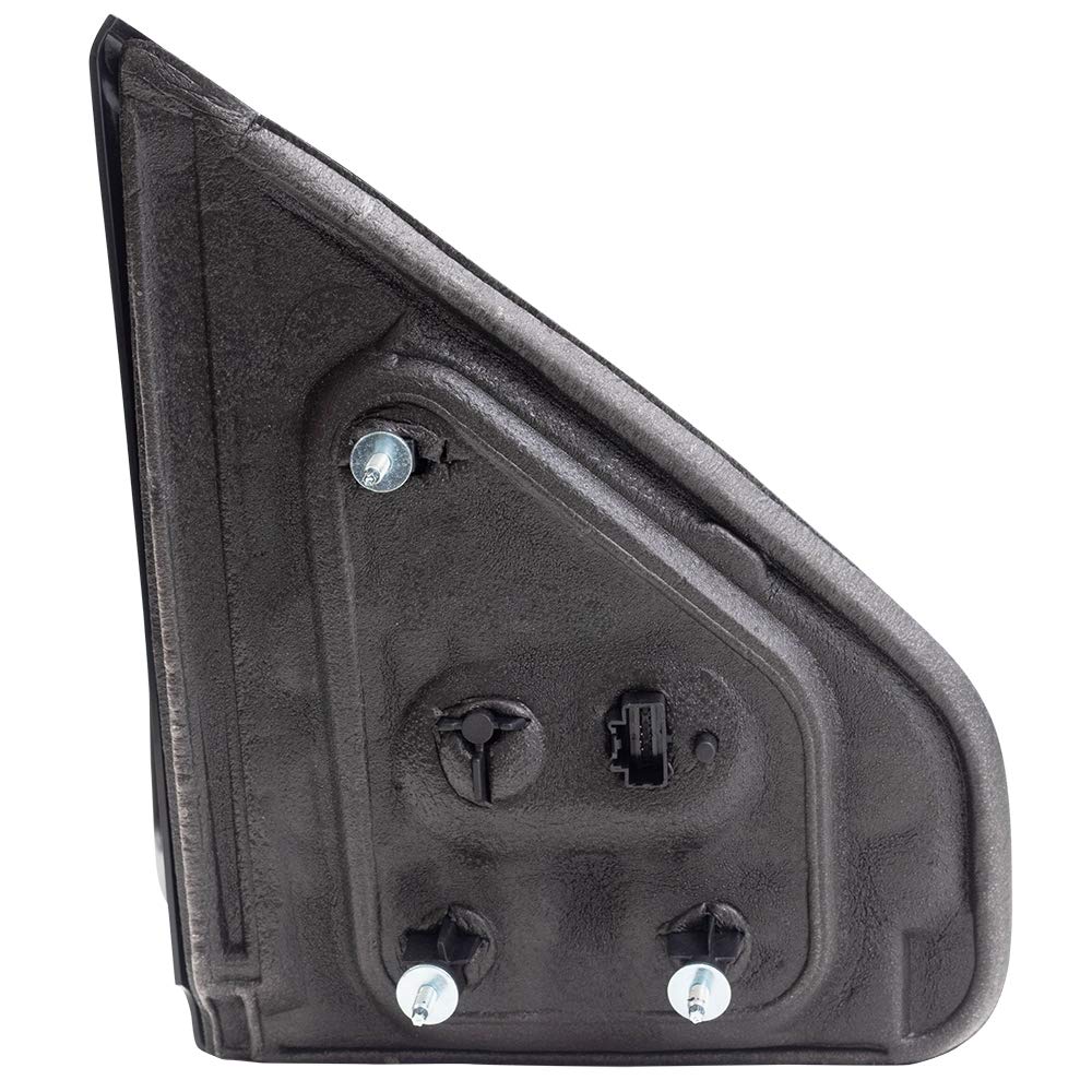 Brock Drivers Left Textured w/Spotter Glass Power Side View Mirror Replacement for BL3Z 17683 BA BL3Z17683BA