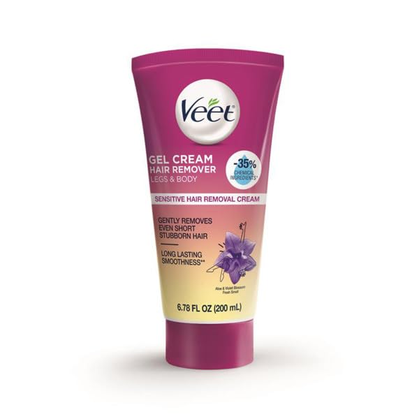 VEET Hair Removal Cream Sensitive Formula 6.78 oz (Pack of 4)