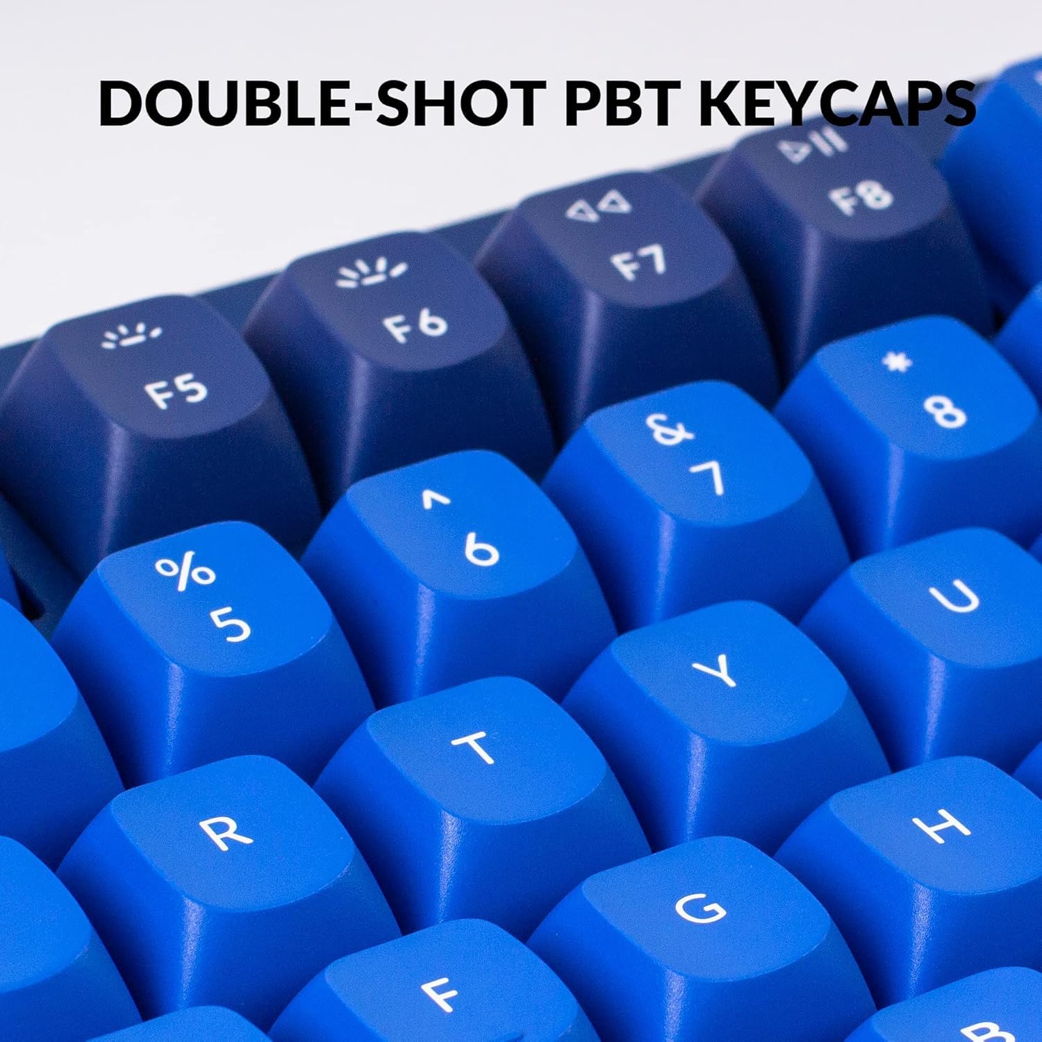 Keychron Q3 Wired Custom Mechanical Keyboard Knob Version, TKL Tenkeyless QMK/VIA Programmable Macro with Hot-swappable Gateron G Pro Red Switch Double Gasket Compatible with Mac Windows Linux (Blue)