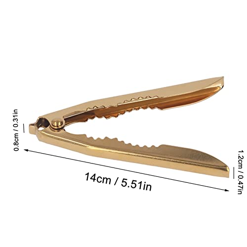 Crab Cracker, Stainless Steel Seafood Tool with Non Slip Handle Robust Nut Clip for Kitchen Chestnut Walnut Opener
