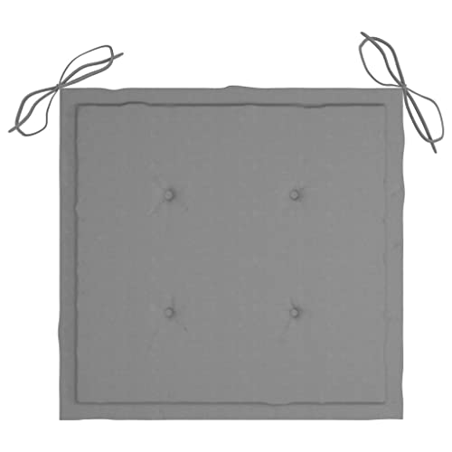 imasay Garden Chair Cushions 2 pcs Gray 19.7"x19.7"x1.2"