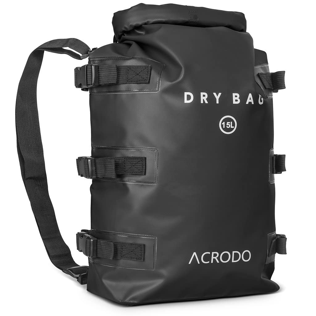 Acrodo Floating Waterproof Dry Bag Backpack - Outdoor Rucksack for Tactical, Travel, Camping Gear & Hiking accessories