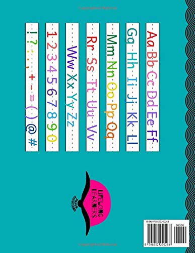 Panoramic Handwriting Practice Book for Kids in Pre-K to 3rd Grade I Primary Tablet: 120 pages I blank double lines with a dotted center line I 11x8.5 inch (Young Learners Notebooks)