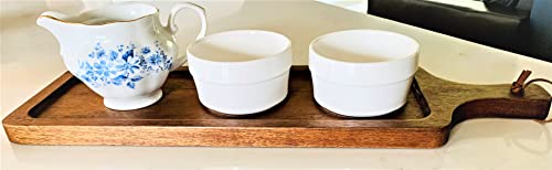 All Walnut Wood Cutting Board with handle dark walnut great for serving Deli Meats and Cheeses and all accompaniments for your parties and gatherings