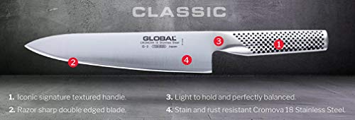 Global Knife 6-Piece Block Set G-79586AU, Stainless Steel