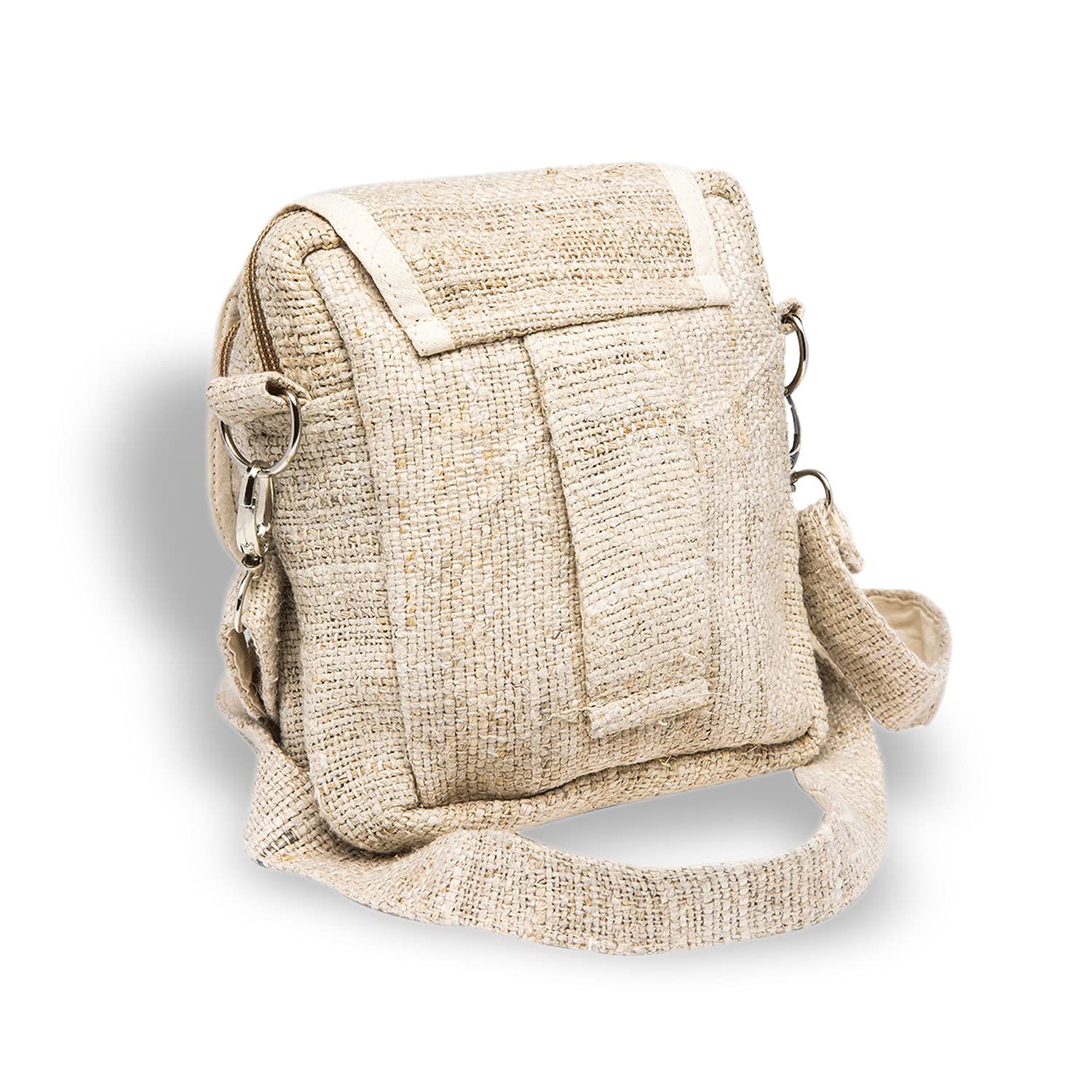 Core Hemp Crossbody Bag - Handmade Crossbody Natural Purse