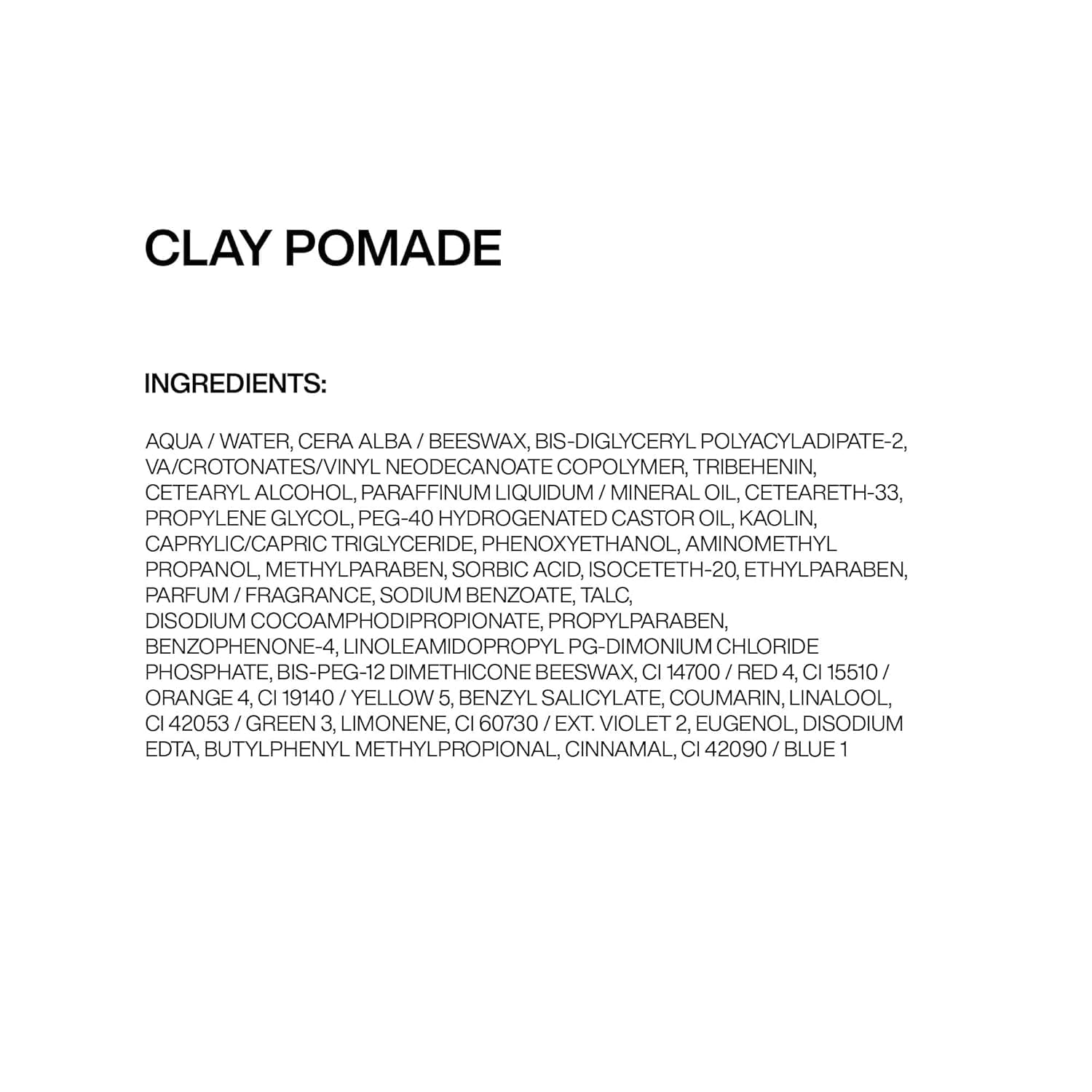 Redken Brews Clay Pomade For Men | Men's Volumizing Clay Pomade | Long-Lasting High Hold | Matte Finish | For Fine And Medium Hair Types | 3.4 Fl. Oz