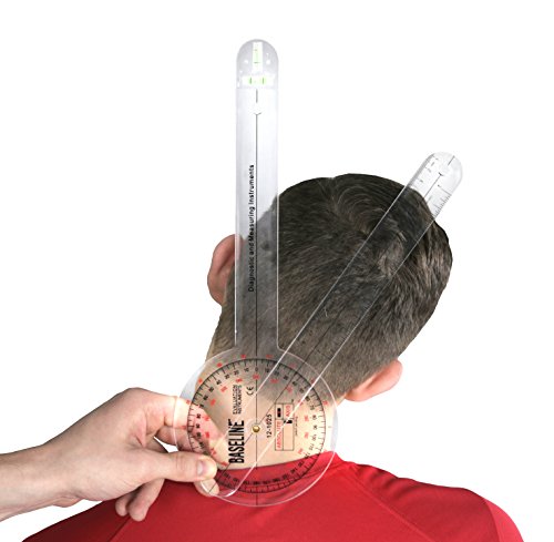 Baseline 12-1025 Absolute Axis 360 Degree Plastic Goniometer, 12" Length