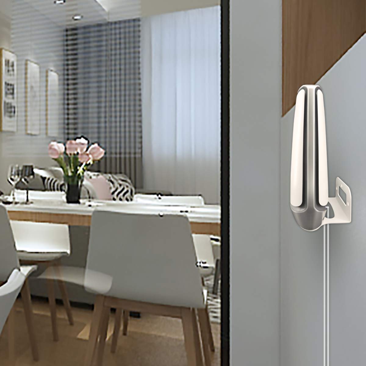 Orbi WiFi 6 Wall Mount, Sturdy Metal Made Stand Holder Bracket Compatible with Orbi Mesh WiFi 6 System RBK852 RBK853 RBS750 RBK752 RBK753(2pcs)