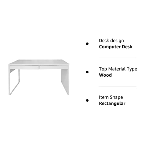 IKEA desk, White/
