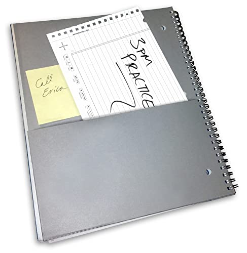 Livescribe 8.5 x 11 3-Subject Notebook #1, Blue