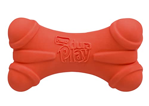 Hartz Dura Play Bacon Scented Bone Dog Toy - Small ( Colors may vary )