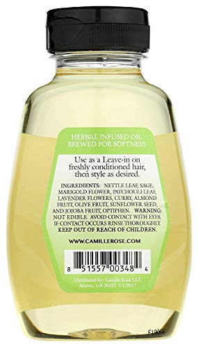Camille Rose Herbal Tea Seal and Soften "The Leave-In Collection" | Lightweight, Hair Growth Leave-In Conditioner, 9 fl oz