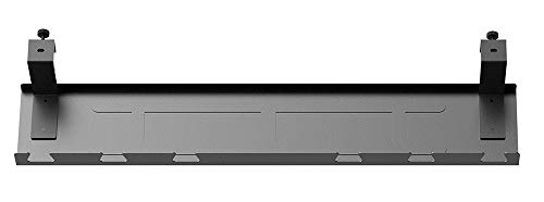 Monoprice Cable Tray Organizer - Black | Under Desk Cord Management, Ideal for Work Computer Tables, Home and Office Sit-Stand Desks - Workstream Collection