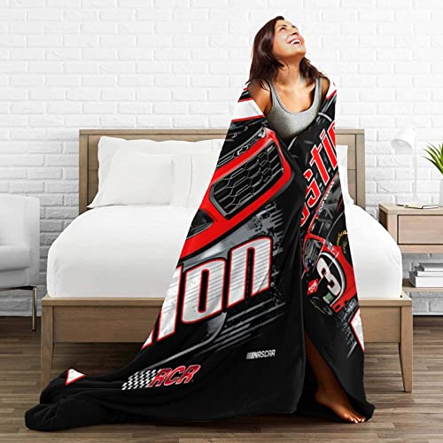 Austin Dillon 3 All Season Fleece Blanket Throw Ultra Soft Flannel Blanket Digital Printed Premium Fluffy Microfiber Fleece