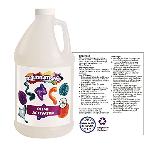 All-in-One Slime Activator for Glue, 1/2 Gal