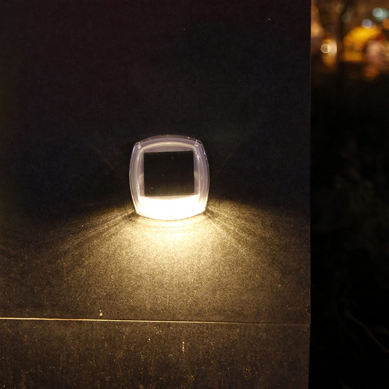 KOVOSCJ Solar Outdoor Solar Street Light Garden Waterproof Wall Light Indoor Home Lighting LED Night Light Bulb Waterproof