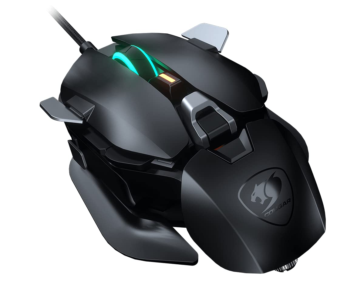 Cougar DUALBLADER Detachable USB Optical Gaming Mouse,Black