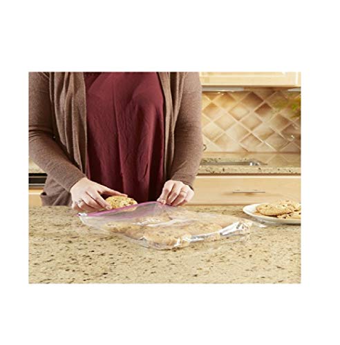 Hefty Slider 2.5 Gallon Jumbo Storage Bags, 12 Count (Pack of 3) 36 Bags Total