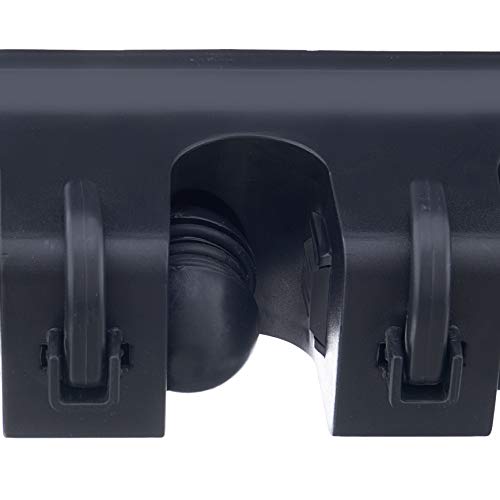 Superio Mop & Broom organizer 3-Slots (Black)