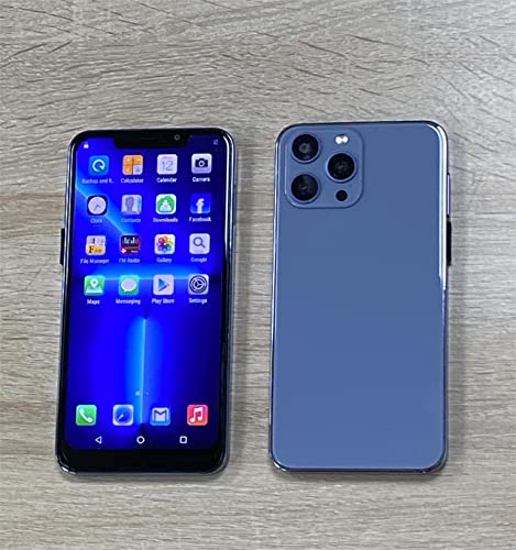 EVRIO Unlocked Phone,s88u,Android Smartphone ,Dual SIM Card,1GB RAM ,16GB ROM,Only Supports Dual SIM Card Frequency Band of 3GWCDMA :850/2100MHZ,6.11 inch Screen9(Blue)