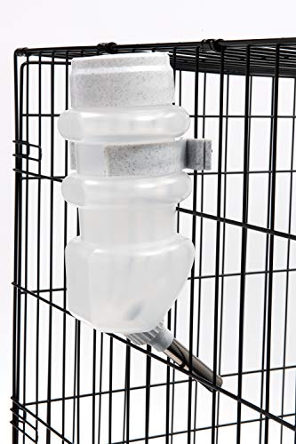 Lixit Top Fill NO-Drip Water Bottles for Dogs. (44 FL Oz (Pack of 1), White)