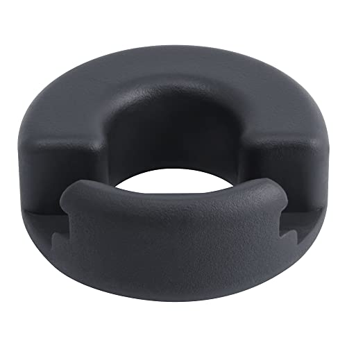 GoDonut Mini Phone Stand - Portable Mount Accessory for Travel, Nightstand or Desk- Compatible with Tablet, iPhone & Most Smartphones - Black