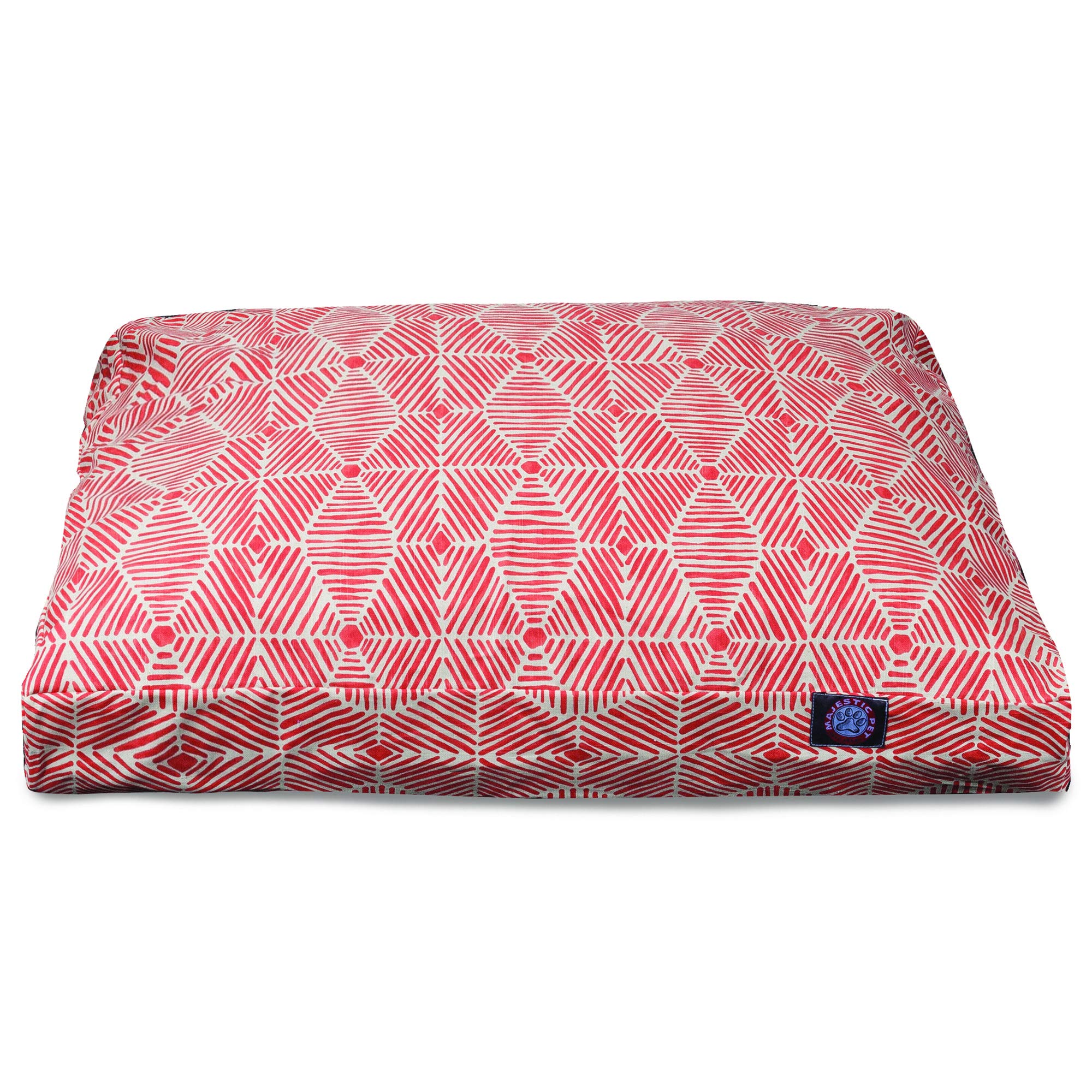Majestic Pet Charlie Salmon X-Large Rectangle Bed