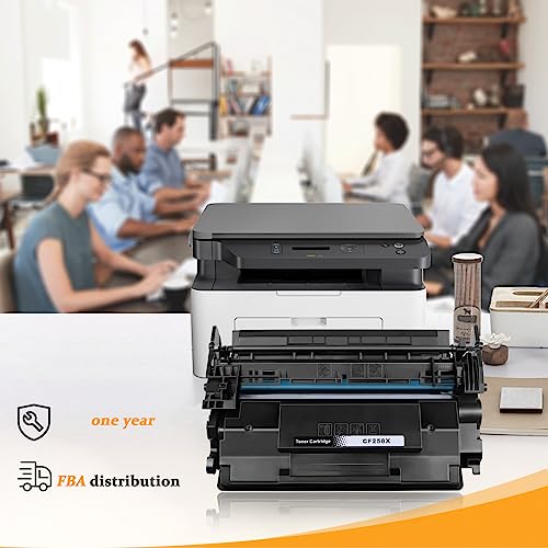 FERUERW 58X Toner Cartridges High Yield(Black 2-Pack) Replacement for paserjet pro M404dn M404n M404dw pro MFP M428fdn M428fdw M428dw M404 M428 Printer Compatible with CF258X CF258A 58X 58A.