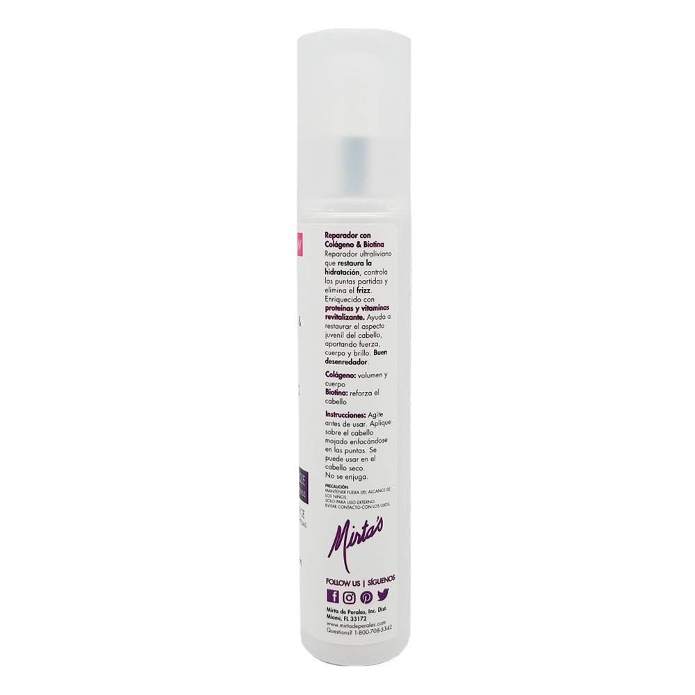 Mirta de Perales Collagen Biotin Shampoo + Conditioner + Repair MistSet