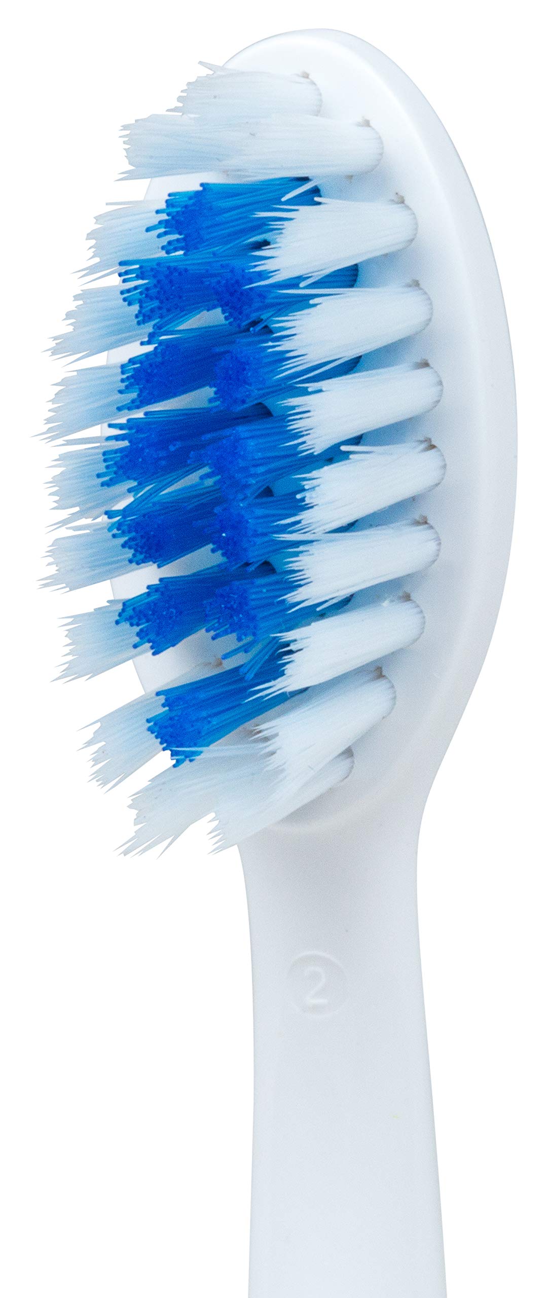 PRO-SYS White VarioSonic® Electric Toothbrush Replacement Head (V130 Hybrid Soft), Burst Brush Head, Pack of 3